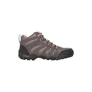 Mountain Warehouse Belfour Waterproof Womens Outdoor Boots Grey Womens Shoe Size 8 US