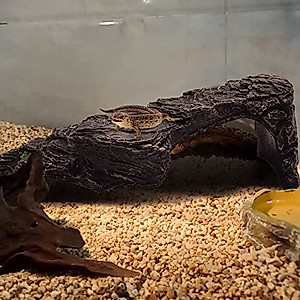 Turtle Basking Platform,Tortoise Dock Resting Rock Turtle Climbing Ramp Shale Step Ledge Aquarium Terrarium Decoration for Tortoise Bearded Dragon Lizard Chamelon Frog Gecko Snakes Iguana Betta Fish