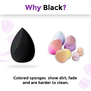 Luxury All You Need Makeup Sponge for Foundation, Makeup Sponge for Face, Beauty Blender Sponge, Makeup Puff, Flawless for Liquid, Cream, Concealer (Single)