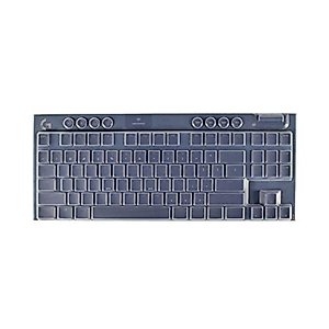 Keyboard Cover for Logitech G915 TKL Wireless Mechanical Gaming Keyboard, Ultra Thin Logitech G915 TKL Keyboard Skin - Clear