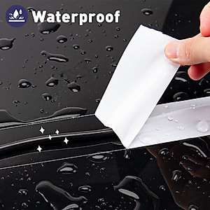 Duct Tape White Heavy Duty - 1.88 in Wide 35 Yds Waterproof Designs No Residue Strong Adhesive Industrial Grade Duct Tape Tearable for Indoor or Outdoor Use,Multi Purpose Home Repair(Pack of 1 Roll)