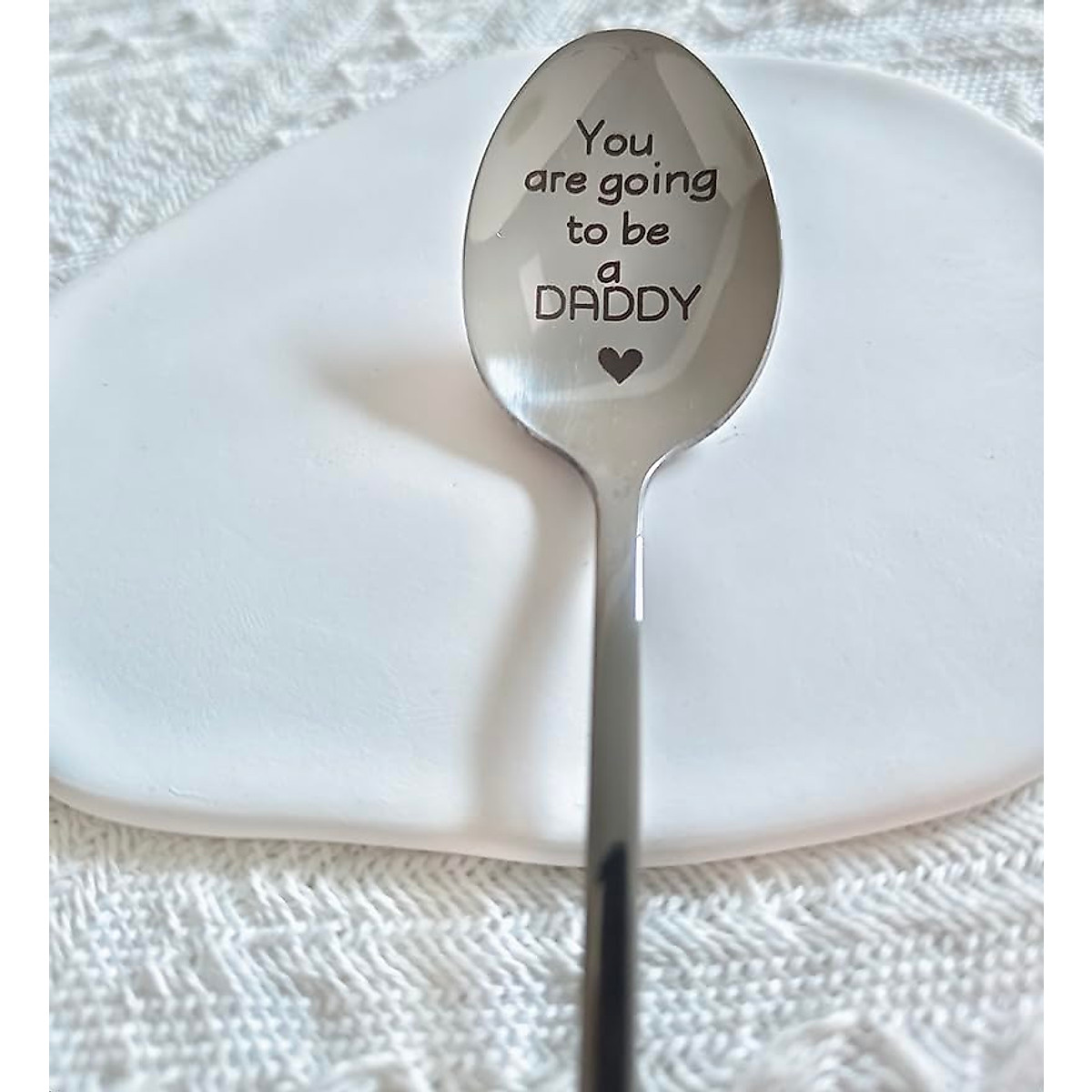 Baby Pregnancy Announcement Gifts for Dad Father You Are Going to Be a Daddy Spoon for New Dad Gift Coffee Tea Spoons for New Father Gifts Dad Daddy to Be Gifts Engraved Spoon