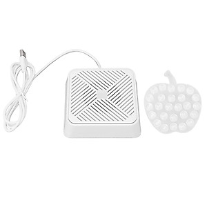 Fruit Vegetable Washing Machine,USB Portable Ultrasonic Electrolysis Fruit Purifier Fruit Cleaner Device Mini Dishwasher for Cleaning Fruit Vegetables Meat(White)