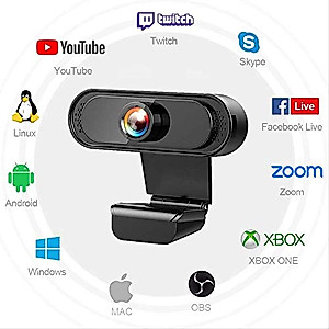 Full Hd 1080p Webcam Camera Digital Web Cam with Mircophone for Pc Computer Laptop Webcam Camera