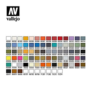 Vallejo AV Mecha Color 17ml - Case (80 x 17ml Bottles)