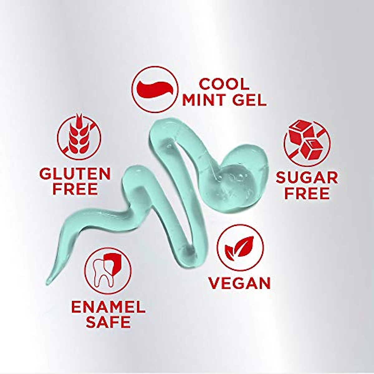 Colgate Renewal Gum Protection Whitening Toothpaste Gel, Mint Gel Toothpaste for Gingivitis and Teeth Whitening Restoration, Sugar Free, Enamel Safe, Gluten Free, Vegan, 2 Pack, 3 OZ Tubes