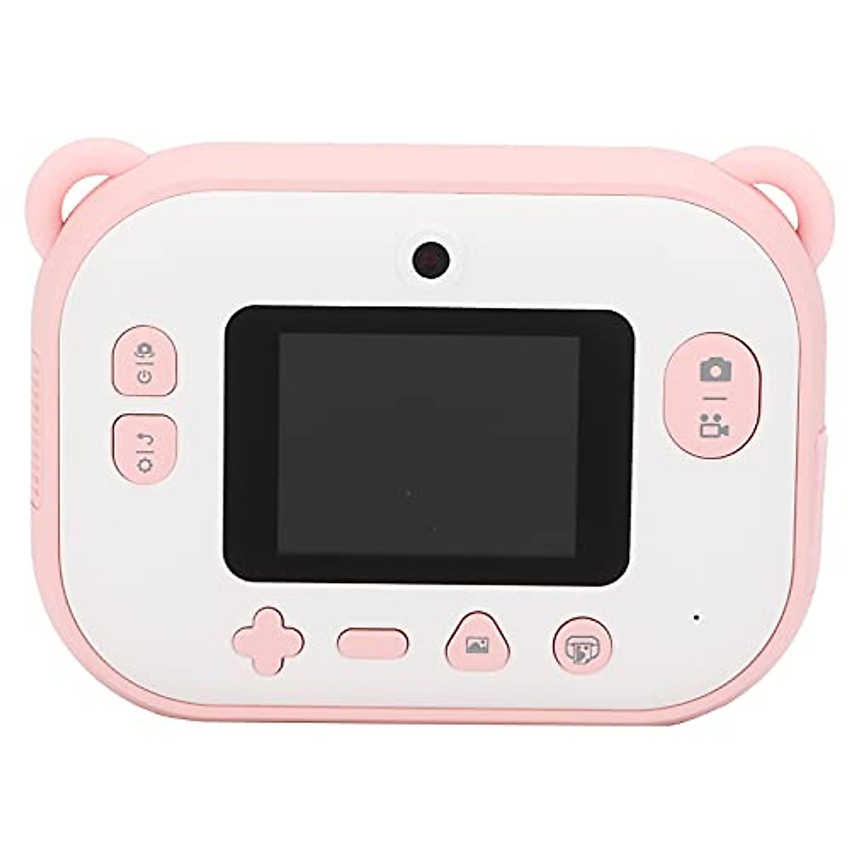 Instant Print Camera, Kids Camera Print Out Camera Portable Digital Camera 200DPI for Children for Kid(Pink)
