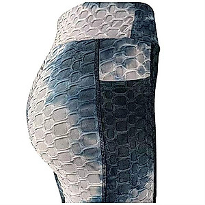 Workout Leggings for Women High Waist, Womens Workout Tummy Control Yoga Pants Sports Exercise Athletic Tights Black