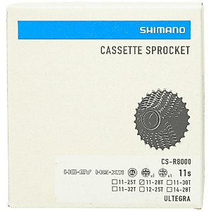 SHIMANO Unisex's Ultegra CS-R8000 Cassette 11-fold Grey Design 11-28T 2018 7 Speed Freewheel