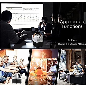 Feilx Mini Projector 2022 Upgraded Portable Video-Projector,Smart Projector Optional Support 1080p HD LED Portable Mini Projector WiFi for Home Theater Gaming Cinema