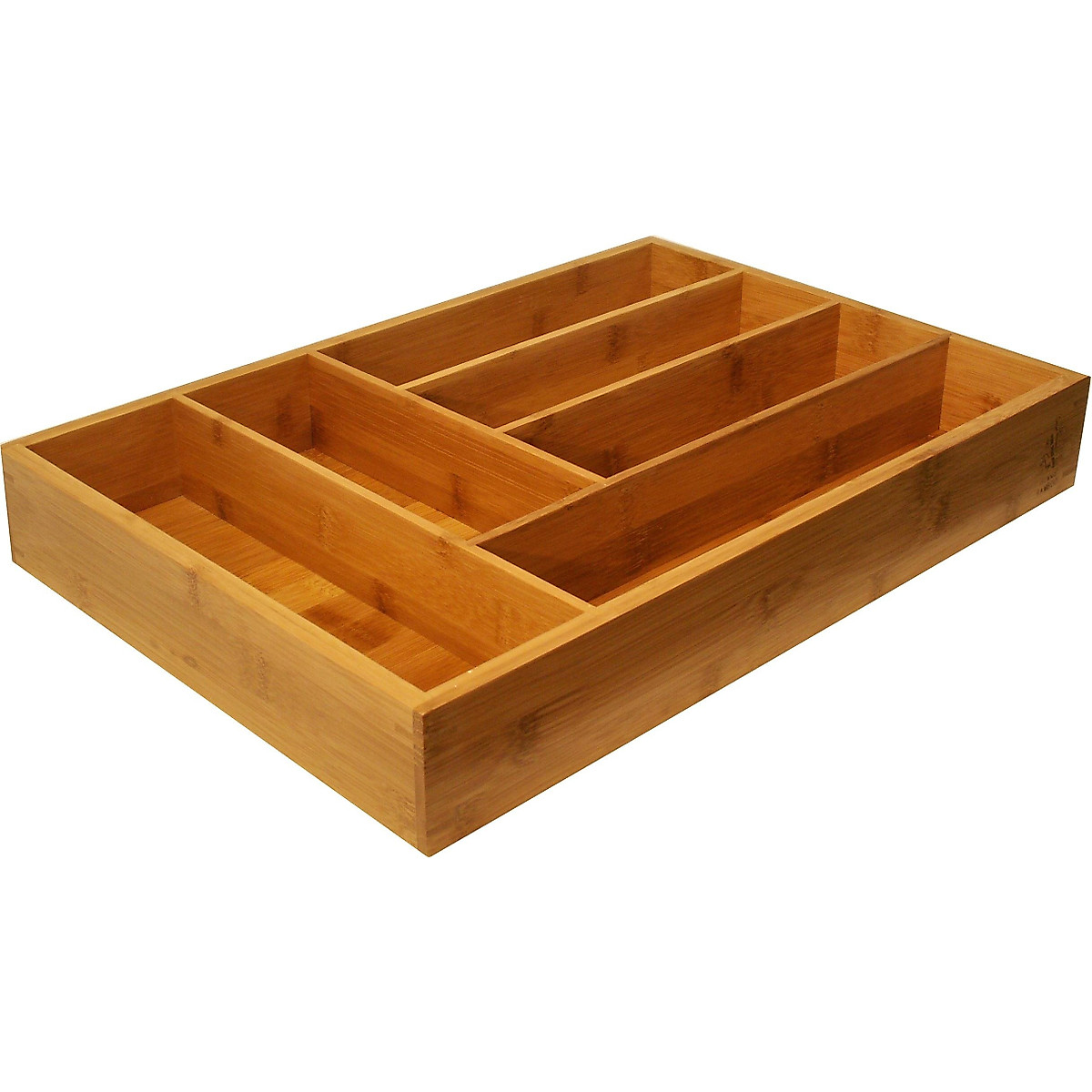 Island Bamboo Flatware Tray,17.5-by-12-Inches