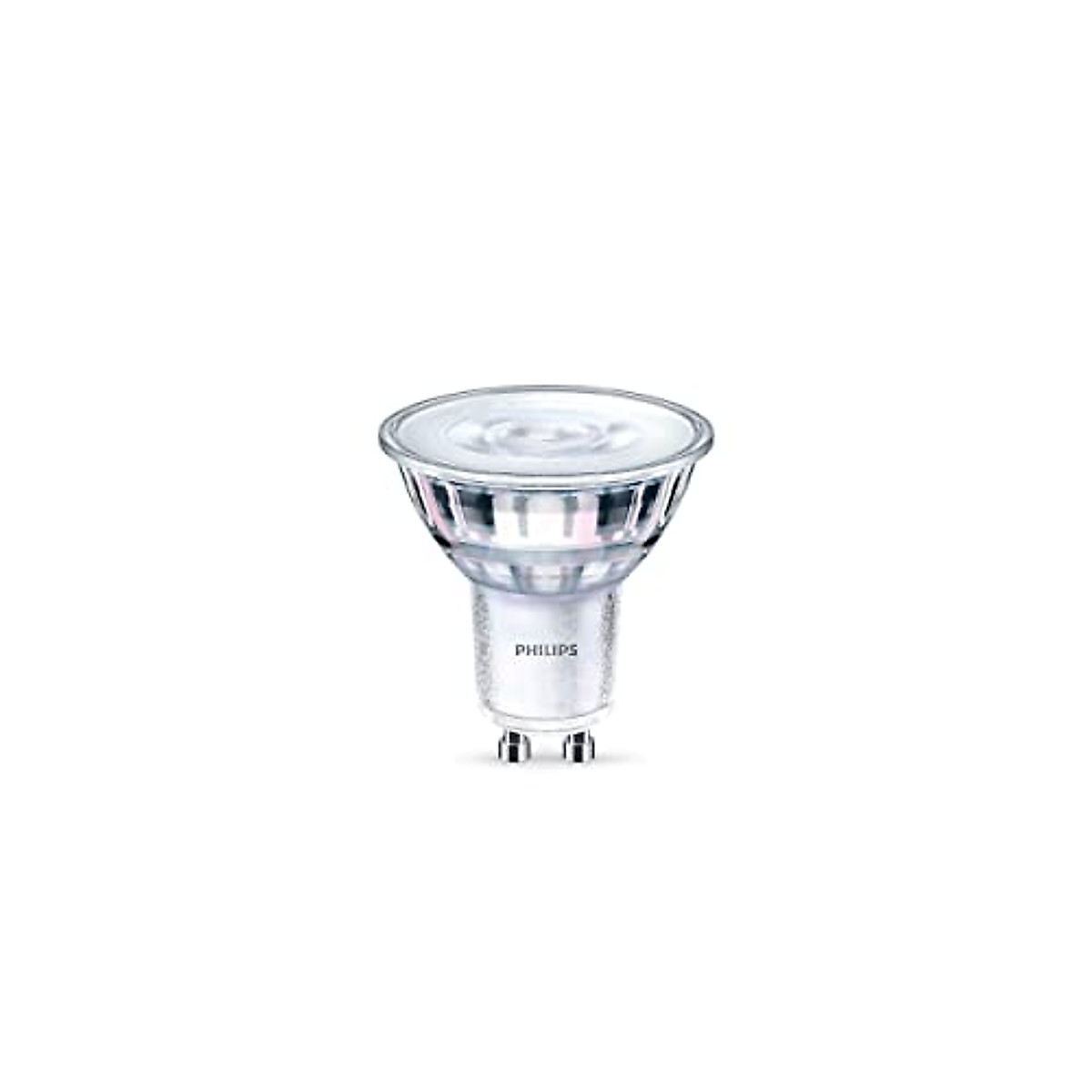 Philips LED MR16,Dimmable, Flicker-Free, Eye Comfort Technology, 380 Lumen, Bright White (5000), 4W=50W, T20 Certified, 3PK