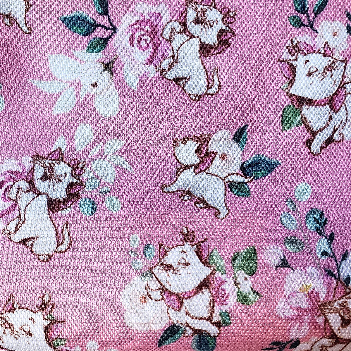 Loungefly Disney Marie Aristocats "Because I'm a Lady" Pink AOP Pouch