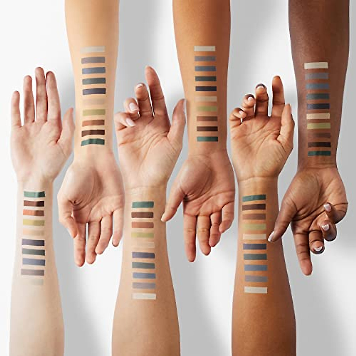 Wet n Wild Color Icon 10-Pan Eyeshadow Makeup Palette, Blue Lights Off, Long Lasting, Shimmer, Metallic, Glittery, Matte, Rich Smooth Pigment, Cruelty Free