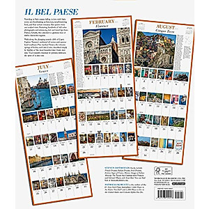 365 Days in Italy Picture-A-Day Wall Calendar 2021
