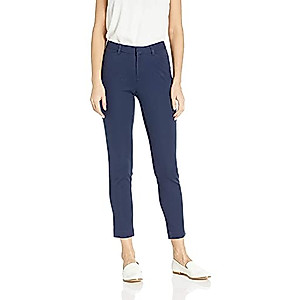 Amazon Essentials Women's Skinny Ankle Pant, Navy, 16