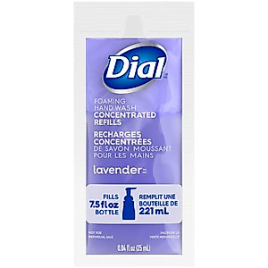 Dial Foaming Hand Wash Concentrated Refill, Lavender-scented, 8 pack, 6.72 fl oz