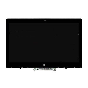 14" FHD 1920X1080 LCD Panel IPS LED Touch Screen Display with Bezel Frame and Touch Control Board Assembly for Lenovo Thinkpad FRU: 01EN117