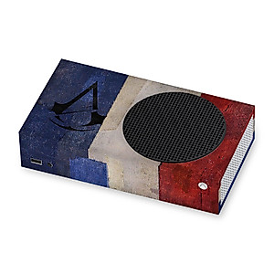 Head Case Designs Officially Licensed Assassin's Creed Flag of France Unity Key Art Vinyl Sticker Gaming Skin Decal Cover Compatible with Xbox Series S Console
