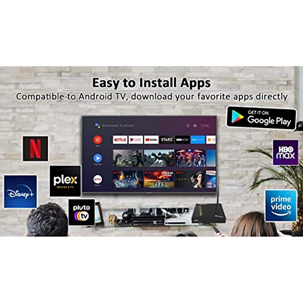vSeeBox V1 Pro with Backlit 4GB RAM + 32GB ROM UPS 2nd Day Air®