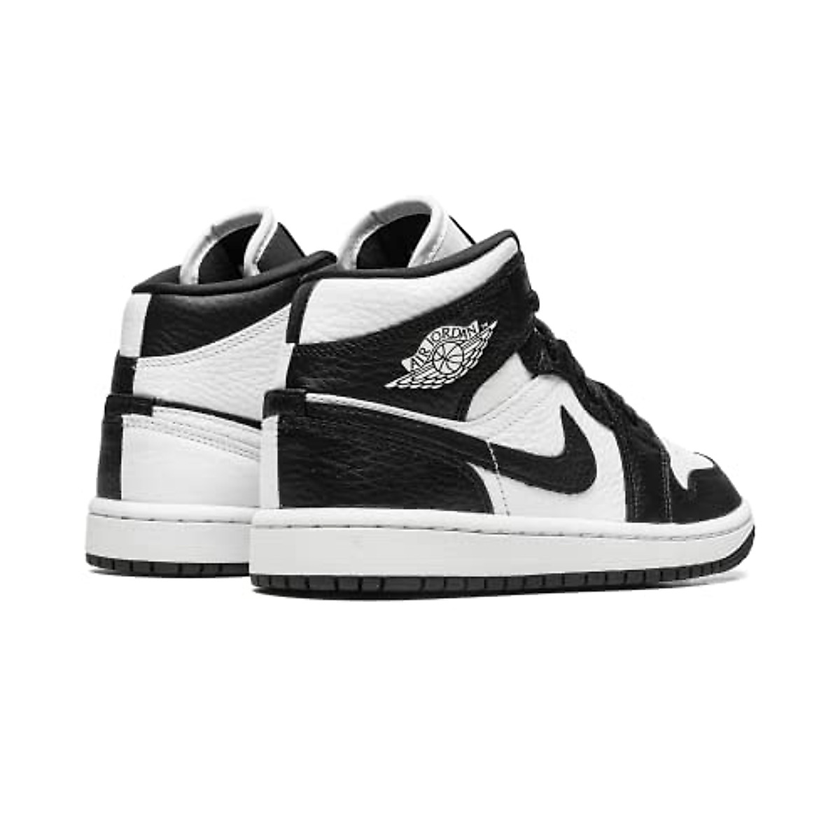 Jordan Womens WMNS Air 1 Mid SE DR0501 101 Split Black White - Size 12W