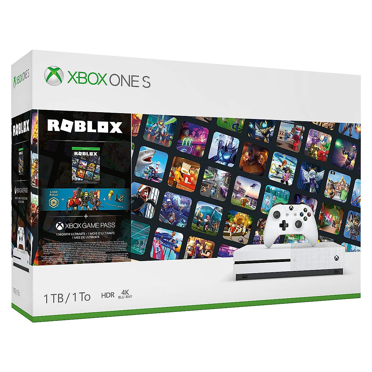 Microsoft Xbox One S 1TB Console - Roblox Bundle - Xbox One [DISCONTINUED]
