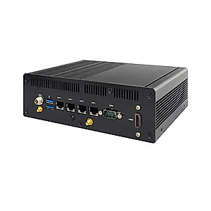 JETWAY HBFDF731T2-3965-B FANLESS Mini PC W/Intel KABY Lake-U CELERON 3965U, Quad Intel LAN, TPM 2.0