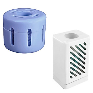 2PCS Sweeper Silver Ion Module Replacement for Dreame X40 Ultra completo/L20 Ultra completo/L10s Pro Ultra Heat/X10 /S10/W10S/S20/X20 Series Cleaning Vacuum Cleaner Spare Parts, 1 White 1 Blue