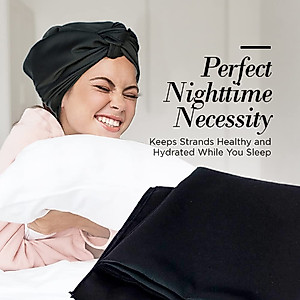 Kitsch Multi-Way Satin Head Scarf for Women - Softer than Silk Hair Wrap for Sleeping, Satin Scarf for Hair Wrapping at Night, Pink Head Scarf, Pink Hair Scarf for Sleeping., Elegant Head Wrap - Blush