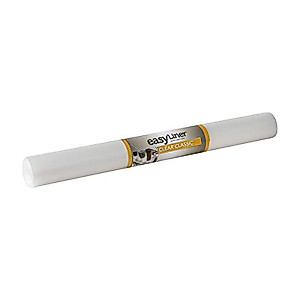 Duck Brand Clear Classic Easy Liner Shelf Liner, Non-Adhesive, Clear, 24 Inches x 10 Feet