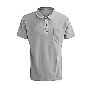 Mens T Shirts Casual Short Sleeve Shirts Summer Fashion Short-Sleeved Comfortable Tees Printed Retro Blouse Tops Generic Men's Thermal Denim Shirt Cloth Shirts Men Linen Shirt