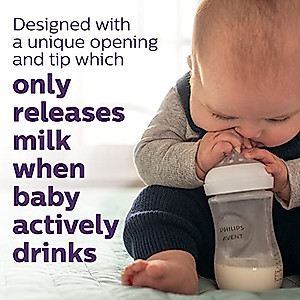 Philips AVENT Natural Baby Bottle with Natural Response Nipple, Newborn Baby Gift Set, SCD838/02