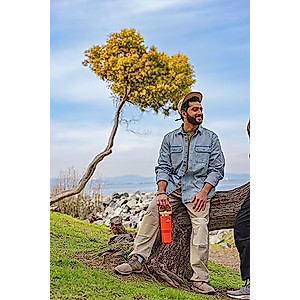 Stanley IceFlow Stainless Steel Tumbler with Straw - Vacuum Insulated Water Bottle for Home, Office or Car - Reusable Cup with Straw Leakproof Flip - Cold for 12 Hours or Iced for 2 Days (Tigerlily)