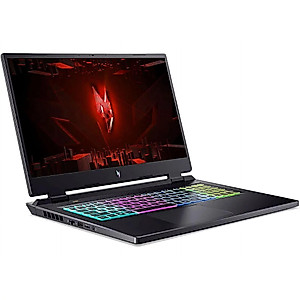 Acer Nitro 17 Gaming Laptop | 17.3'' QHD IPS 165Hz | AMD 8-core Ryzen 7 7840HS (>i7-11800H) | 64GB DDR5 1TB SSD | GeForce RTX 4060 8GB Graphic | RGB Backlit USB-C Win11Pro Black + 32GB MicroSD Card