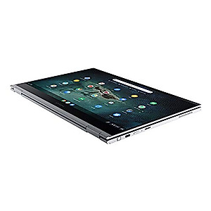 SAMSUNG 13.3” Galaxy Chromebook Laptop Computer w/ 256GB Storage, 8GB RAM, ‎4K AMOLED Touchscreen Display, Ultra Slim Design, Chrome OS, WiFi 6, Mercury Gray