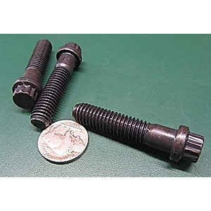 Alloy Steel 12 Point PT Bolts 3/8-16 x 1.75" Length 25 pcs