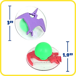 READY 2 LEARN Giant Stampers - Dinosaurs - Set of 6 - Easy to Hold Foam Stamps for Kids - Arts and Crafts Stamps for Displays, Posters, Signs and DIY Projects