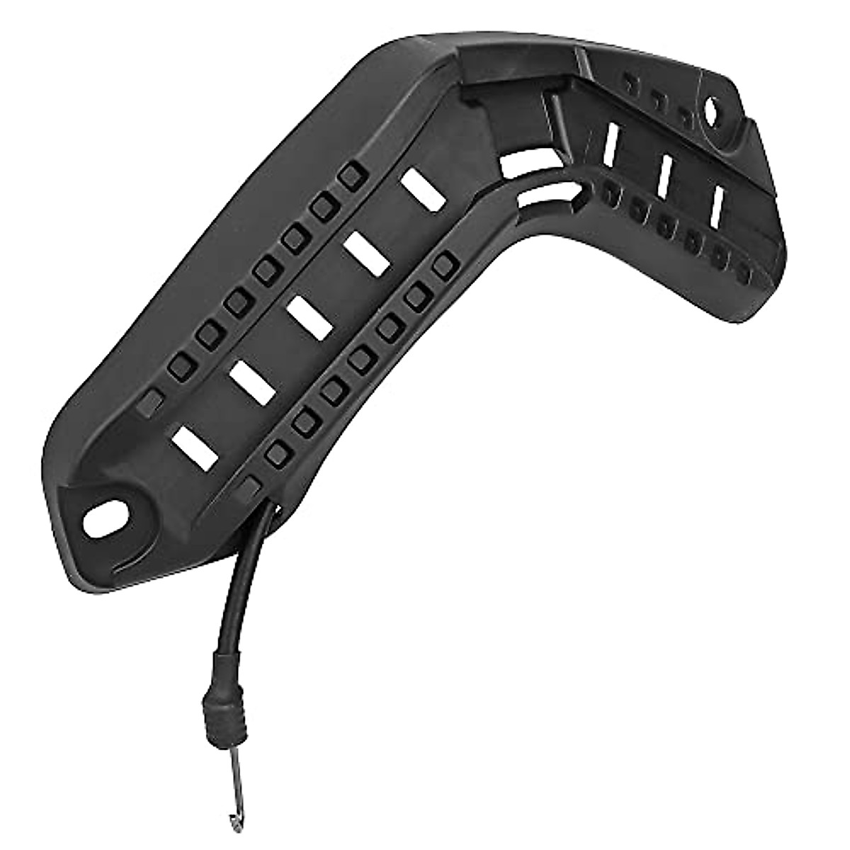 ATAIRSOFT Tactical Military Helmet Side Rails for Fast ACH Helmet with Lanyard Mounting Screws Helmet Accessories Black