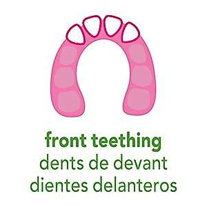 green sprouts Cooling Teether | Soothes Gums & Promotes Healthy Oral Development | Safer Plastic Filled with sterilized Water, Chill for Extra Relief, Textured Surface to Massage Gums