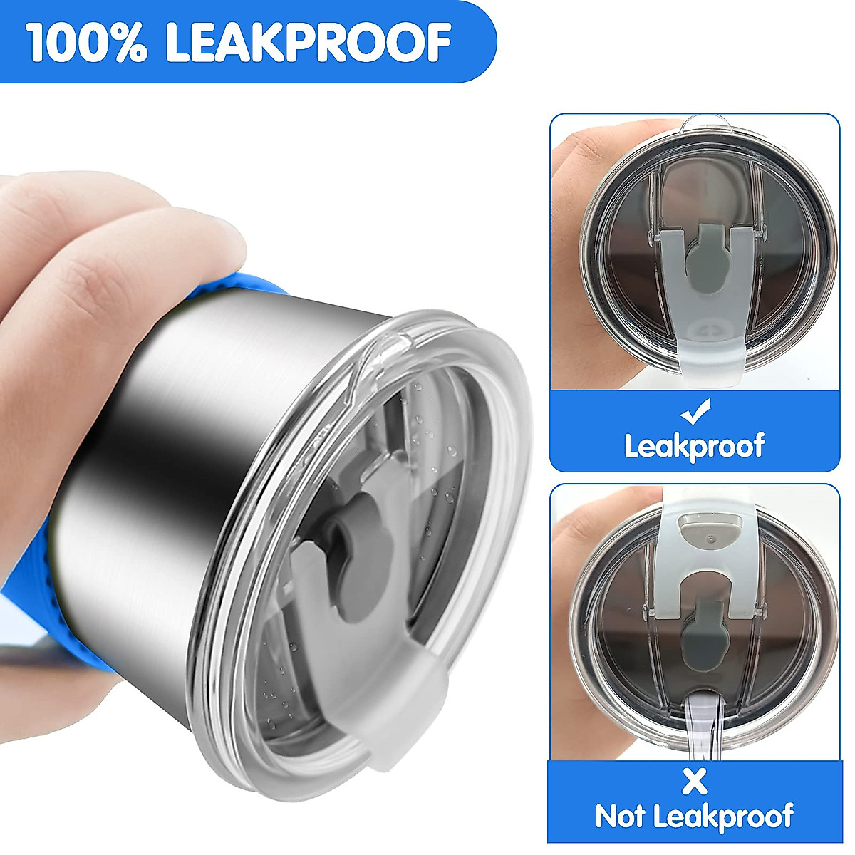 Uarzt Kids Cups with Straws and Lids, Toddler Sippy Cup Spill Proof, Unbreakable Stainless Steel Drinking Tumbler with Sleeves for Kid and Adult, Water Mug with Bonus Coasters & Brushes (12oz, 5 Pack)