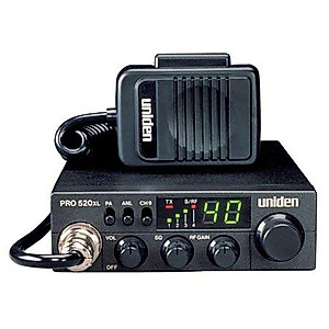 Uniden 40-Channel Compact Mobile CB Radio with PA