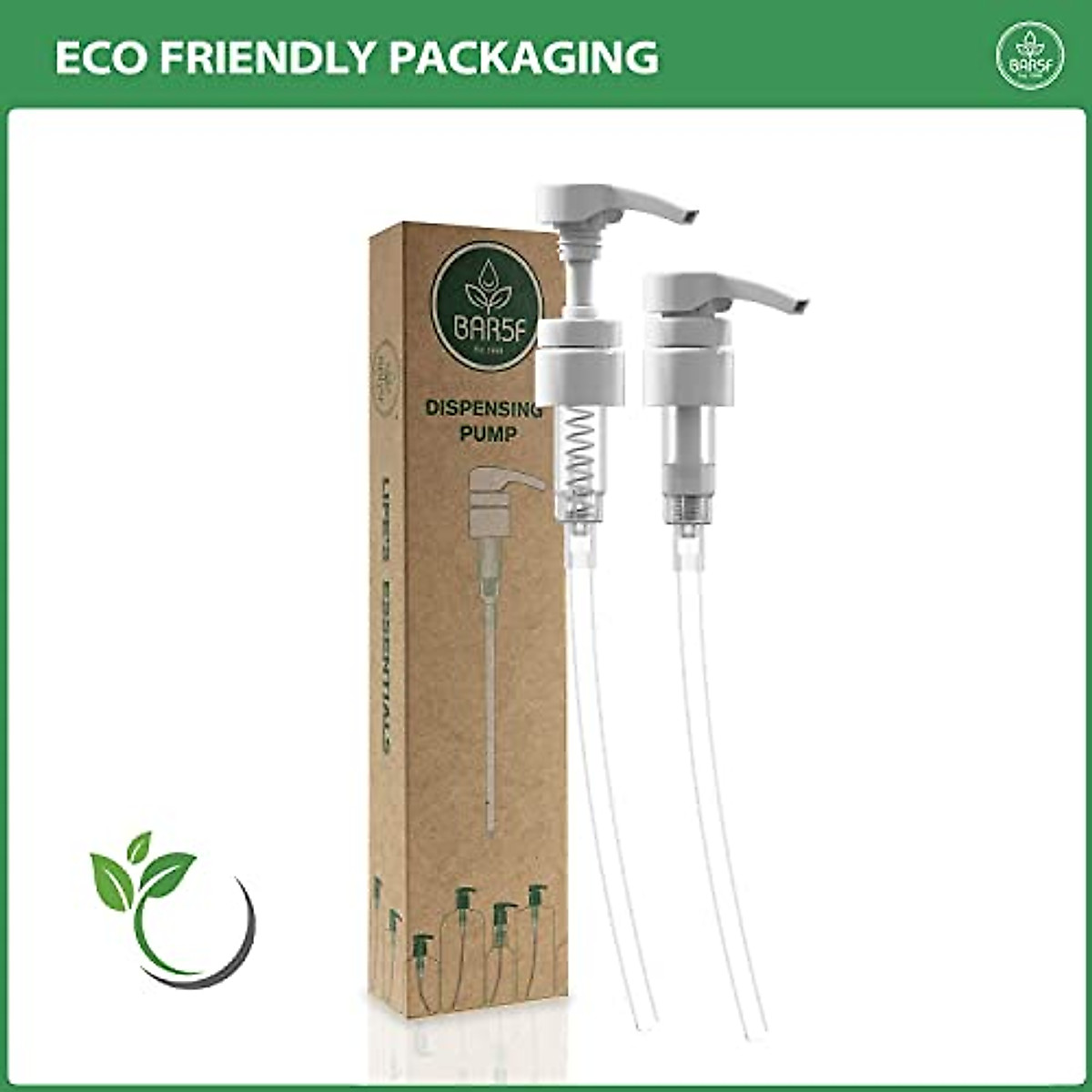 Universal Shampoo/Conditioner Pump for Bottle, 1 L/33.8 oz., Piece 2 White