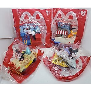 McDonalds 2020 Mickey & Minnie's Runaway Railway - Set of 4 - (#1,#2,#3 & #4)