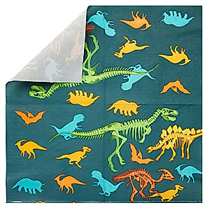 144 Piece Rawr Dinosaur Birthday Party Supplies, Dino Dinnerware Set with Plates, Napkins, Cups, and Cutlery (24 Guests)