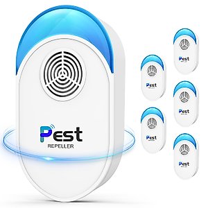 Upgraded Ultrasonic Pest Repeller, 2023 Indoor Mosquito Repellent, for Rodent, Roach, Mouse, Bugs, Mice, Spider, Electronic Plug in Pest Control for House, Garage, Warehouse,Hotel,6 Packs