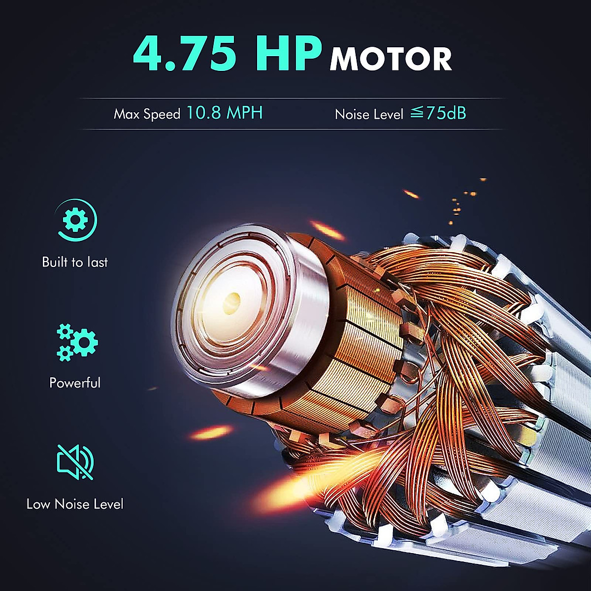 Goplus 4.75HP Folding Treadmill with 15% Auto Incline, Electric Superfit Treadmill w/Voice and APP Control, 20 Preset Programs, LED Touch Screen, Walking Jogging Running Machine for Home Office