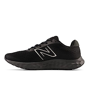 New Balance Men's 520 V8 Running Shoe, Black/Black, 11