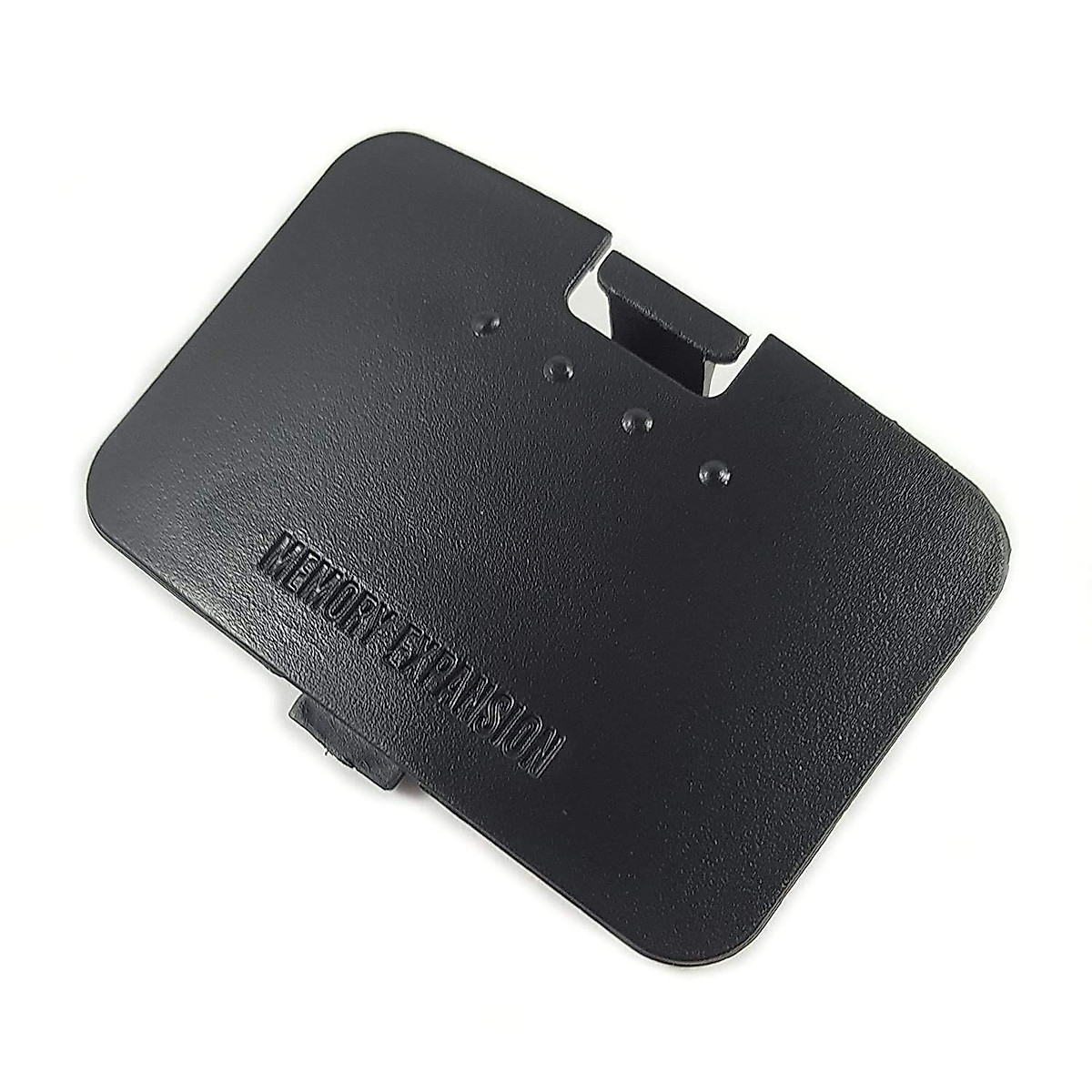 Replacement Jumper Pak Memory Expansion Door Cover Lid Part for Nintendo 64 N64 (Black)