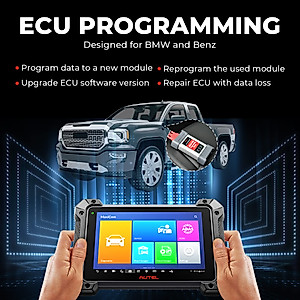 Autel Scanner MK908P, 2024 Newest Vehicle Diagnostic Scan Tool J2534 Online Programming and Coding, Same as Maxisys Elite MS908P, 36+ Special Function Code Reader, Active Test Bi-Directional Scanner