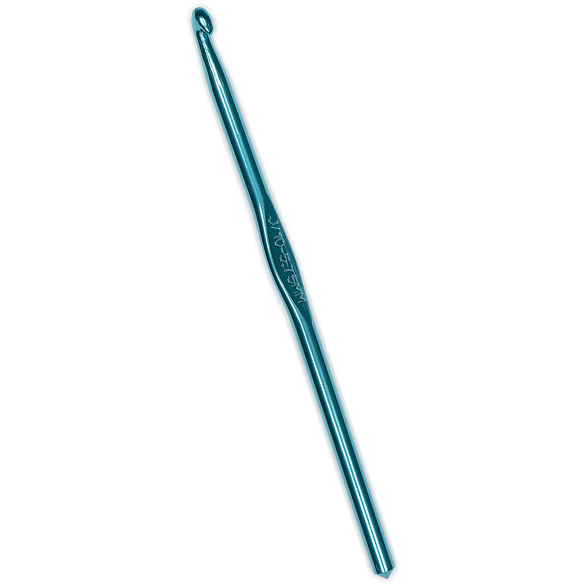 Boye 6218-J 6-Inch Long Aluminum Crochet Hook, 5.75 mm